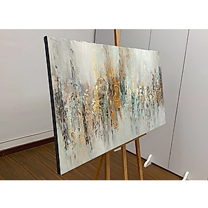 V-inspire Art,24x48 inch Oil Painting, Modern Home Canvas Painting Decoration, Abstract Mural Painting