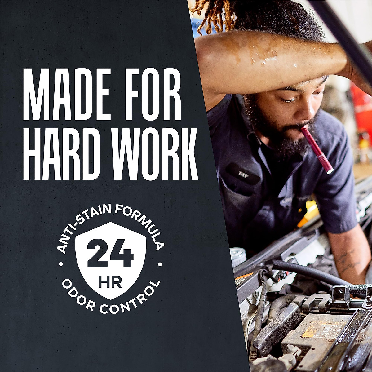 Right Guard Sport Deodorant Spray | Anti-Stain Spray Deodorant For Men | Aluminum Free | 24-Hour Odor Control | Original Scent, 8.5 oz. (12 count)