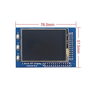 Treedix 2.8 inch TFT LCD Display SPI Interface TFT Resistance Touch Screen Color Screen with Touch Pan Compatible with Raspberry Pi 4B /3B+