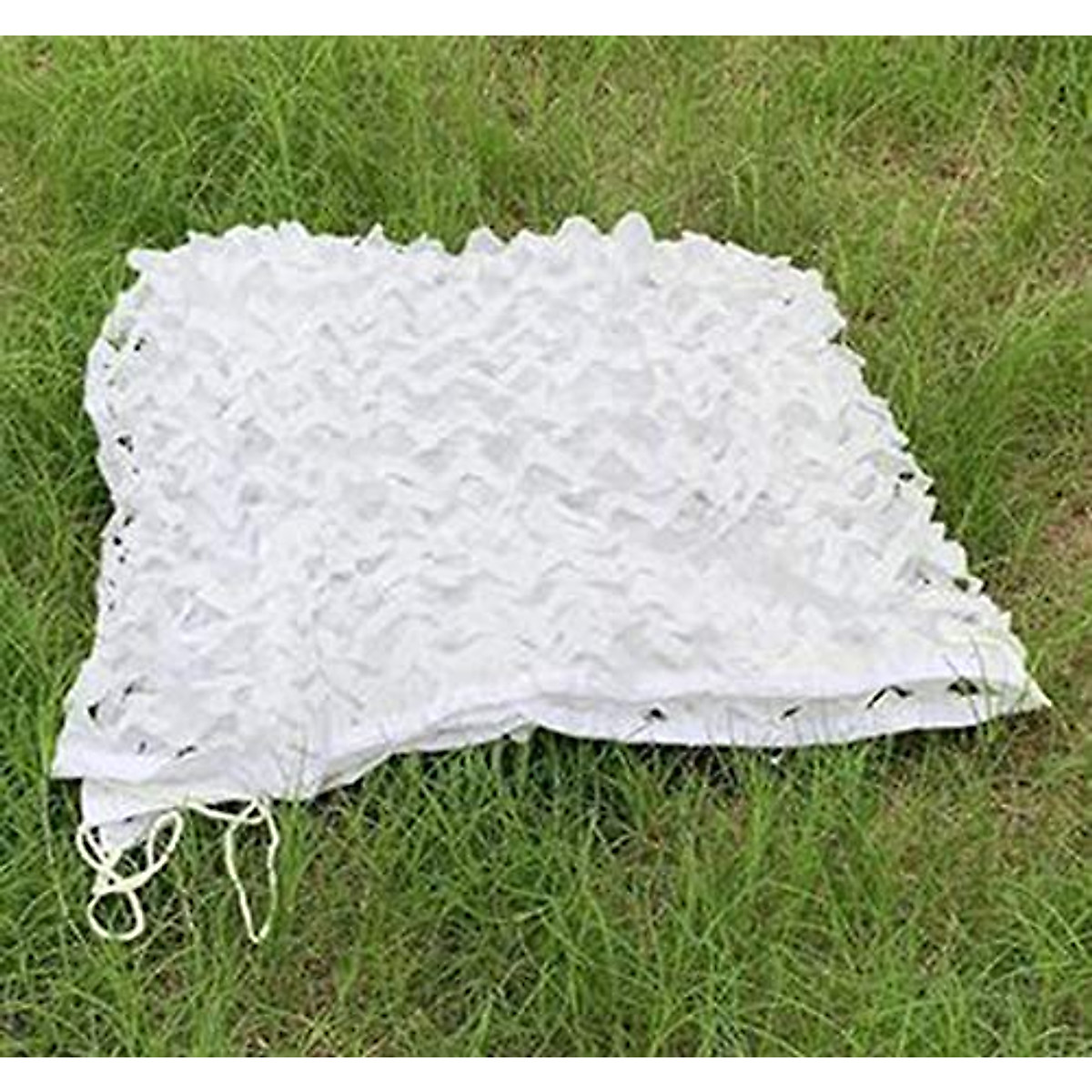 NIANXINN Camo Camouflage Net,150D Oxford Polyester Camo Net,White Sun Protection Net,for Bars Garden Camping Leisure Animal Observation Sun Protection Camouflage Privacy Screen(8x10m/26.2x32.8ft)
