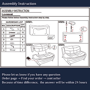 SIENWIEY Leather Couch Set, Living Room Couch Set, Black Modern 3 Seater Sofa and 2 Seater Loveseat 2 Piece Couch for Living Room Furniture Sets,Faux Leather