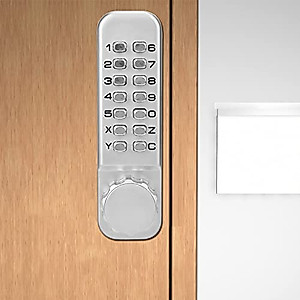 Double Sided Keyless Door Lock Lock Digits Mini Mechanical Lock Door Password Security Lock