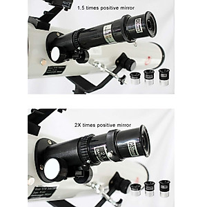 no logo Lvxiuxiu Visionking Astronomy (700 / 76mm) 3 Inch Telescope Newton Reflector Astronomy Space Telescope HD
