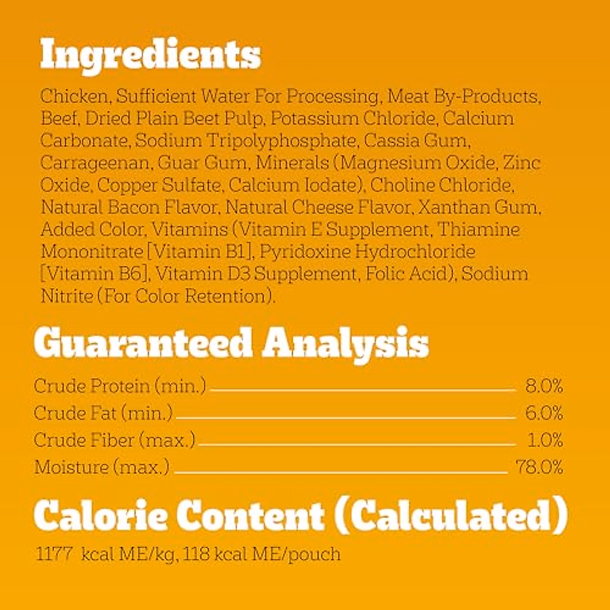 PEDIGREE CHOPPED GROUND DINNER Adult Soft Wet Dog Food, Beef, Bacon & Cheese Flavors, 3.5 oz Pouches, 16 Pack