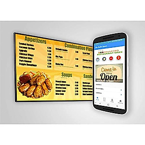 ViewSonic CDE6520-W - 65" Display, 3840 x 2160 Resolution, 450 cd/m2 Brightness, 24/7