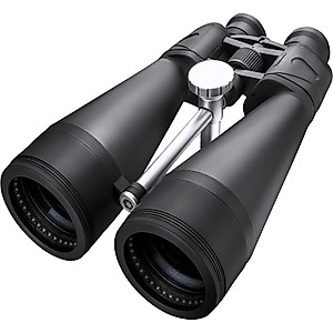 BARSKA X-Trail 30x80 Binocular w/ Braced-in Tripod Adapter, Black