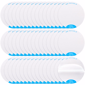 48 Pcs Fly Trap Refill Glue Boards for Mosquito Zapper 3.4" Indoor Insect Trap Refills Glue Pads Flea Trap Replacement Sticky Pads for Mosquitoes Lamp Compatible with 3.4" Katchy Duo Mosquito Killer