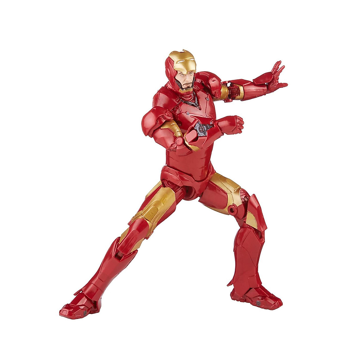 Marvel Hasbro Legends Series 6-inch Scale Action Figure Toy Iron Man Mark 3 Infinity Saga Character, Premium Design and 5 Accessories