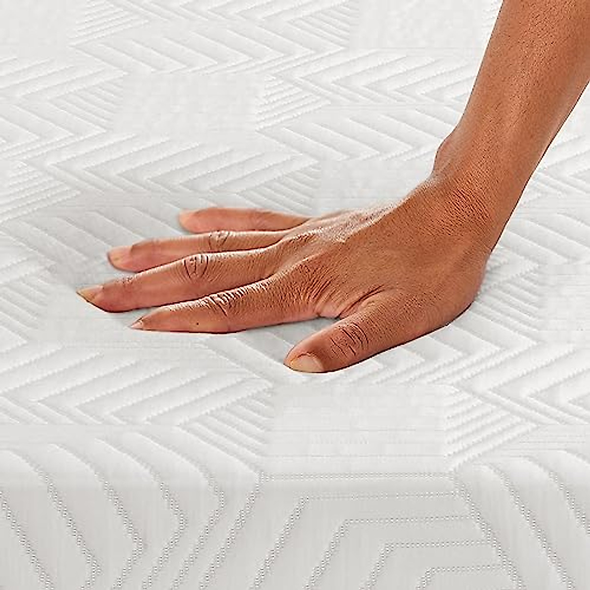 Airdown Queen Mattress,12 Inch Hybrid Mattress in a Box, Gel Memory Foam Mattress, Individually Wrapped Pocket Coils Innerspring Mattress for Motion Isolation,White