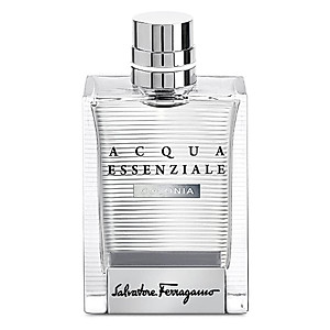Salvatore Ferragamo Acqua Essenziale Colonia Eau de Toilette Spray for Men, 3.4 Fluid Ounce