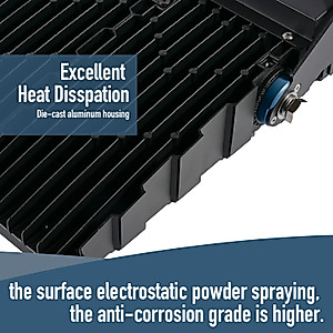 HBKSUSKT 500W LED Stadium Flood Lights Commercial Outdoor Field Lighting -Super Bright 70000 Lumen, IP65 Waterproof, 6000K Daylight, Parking lot Light, Adjustable Lighting Arena Lights