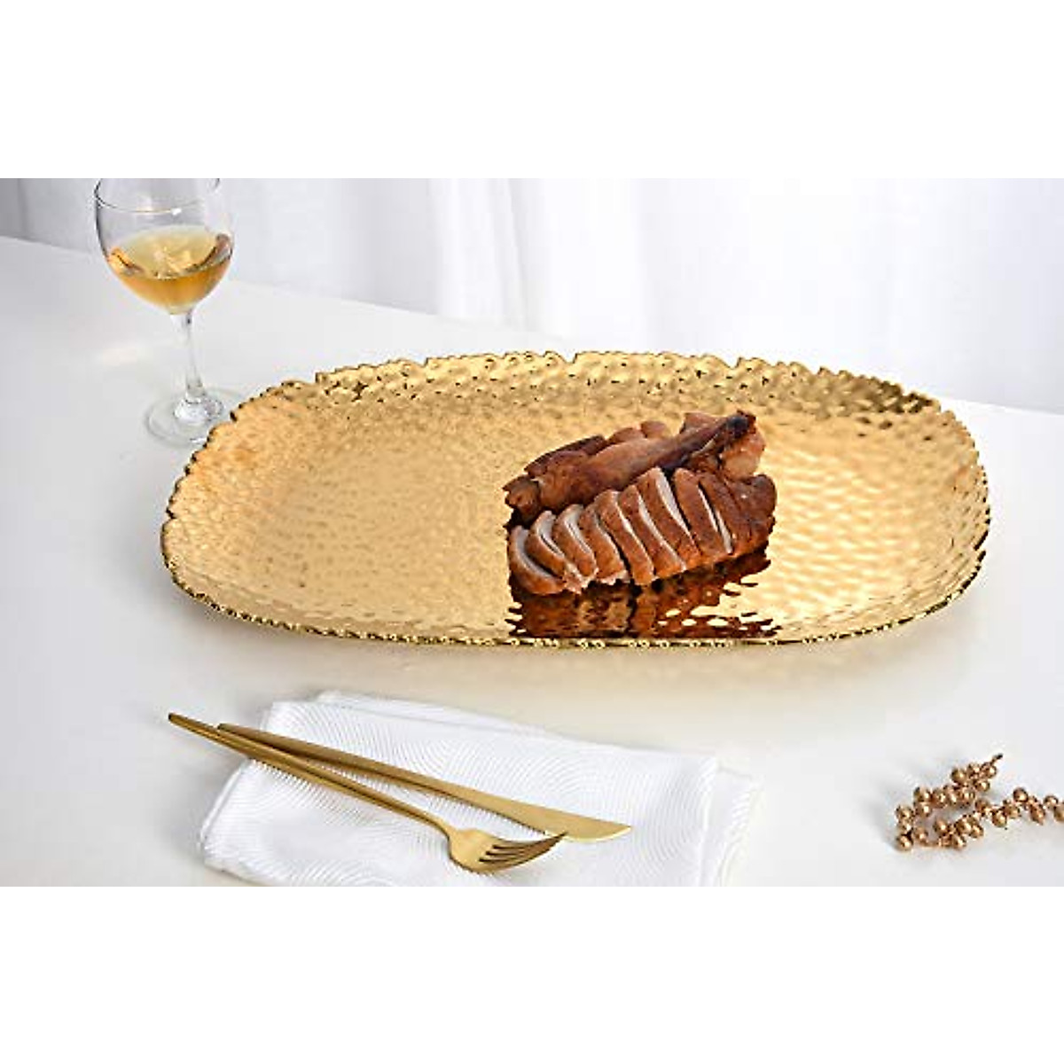 Pampa Bay Golden Milennium Large Serving Platter