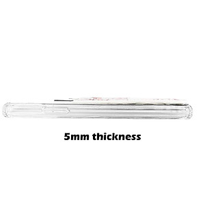 uCOLOR Phone Card Holder, Leather Phone Wallet Adhesive Stick On Stretchy Credit Card Pocket for Back of Phone Case iPhone and Android(Rose Marble)