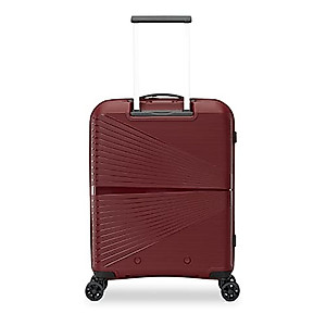 American Tourister Airconic Hardside Expandable Luggage with Spinner Wheels, Garnet Red, Carry-On 20-Inch