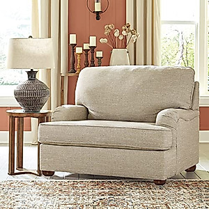 AORYVIC 2 inch Wooden Bun Feet for Furniture Round Sofa Bed Leg with Screws Set of 4 (Brown)