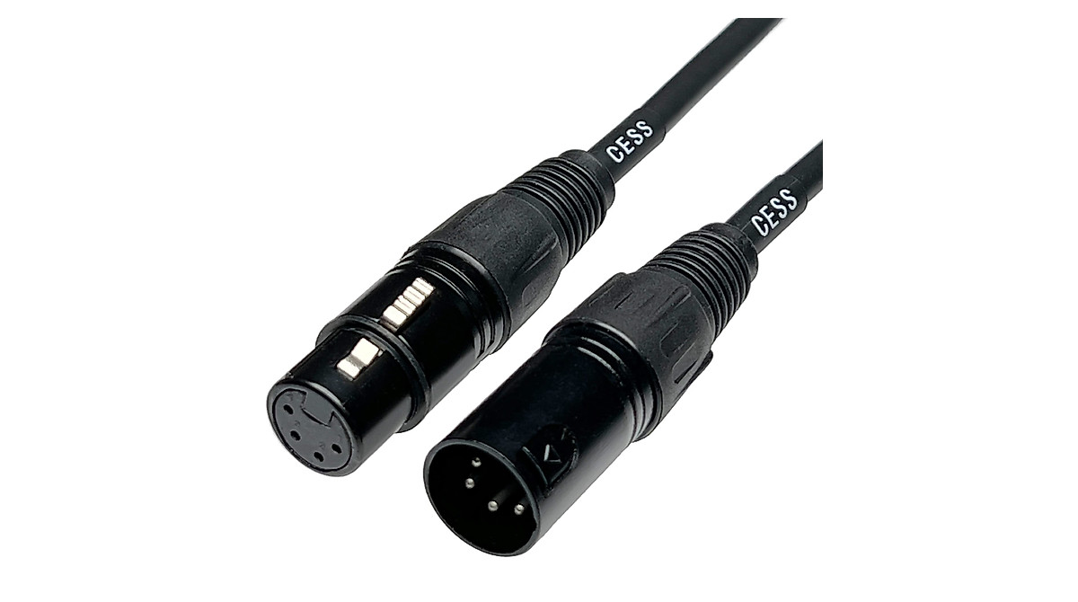 CESS-193 4-Pin XLR Extension Cable - 6 Feet