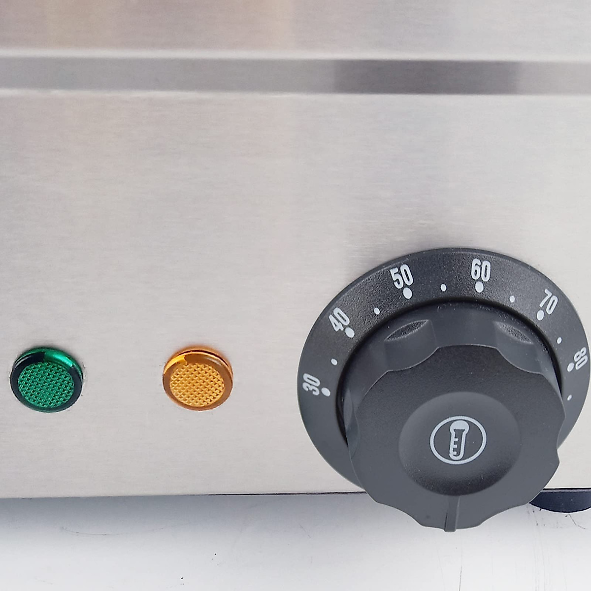 TAIMIKO Bain Marie Food Warmer Buffet Warmer Steam Table Countertop Stainless Steel Electric Container Temperature Control for Catering and Restaurant Commercial Grade Buffet Server 1350W (3 Pans)