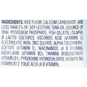 Gerber DHA and Probiotic Single-Grain Rice Baby Cereal, 8 Ounce (Pack - 1)