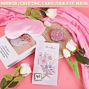 nasominako Self Care Gift Baskets for Women: Get Well Soon Care Packages with Blanket and Tumbler, Pink Gift Boxes Set for Girls, Mother, Sisters, Friends, and Cousins