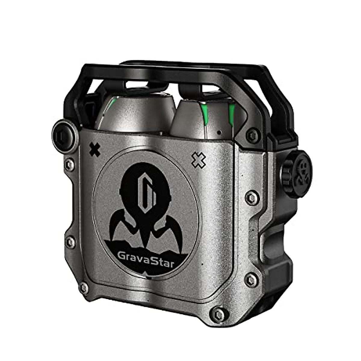 Gravastar Sirius Wireless Earbuds Bluetooth Knowles Balanced Armatures and 7.2 mm Dynamic Drivers Music Reproducing Vividly Deep Bass 3D Stereo, Headphones for iPhone/Android(Space Gray)