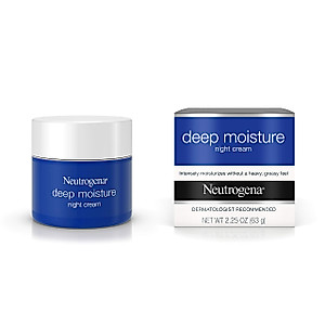 Neutrogena Deep Moisture Night Cream , 2.25 Ounce
