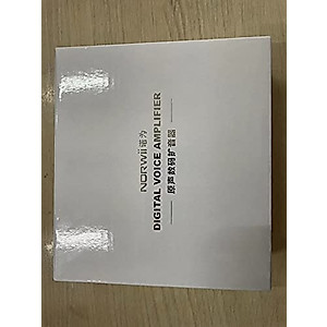 NORWII Mini Voice Amplifier, 3 Hours Quick Charging and up to 30 Hours Play, Portable Voice Amplifier for Teachers, Training, Tour Guide, etc (Black)