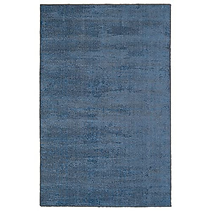 Kaleen Rugs Luminary Collection LUM01-17 Blue Handmade 8' x 10' Rug