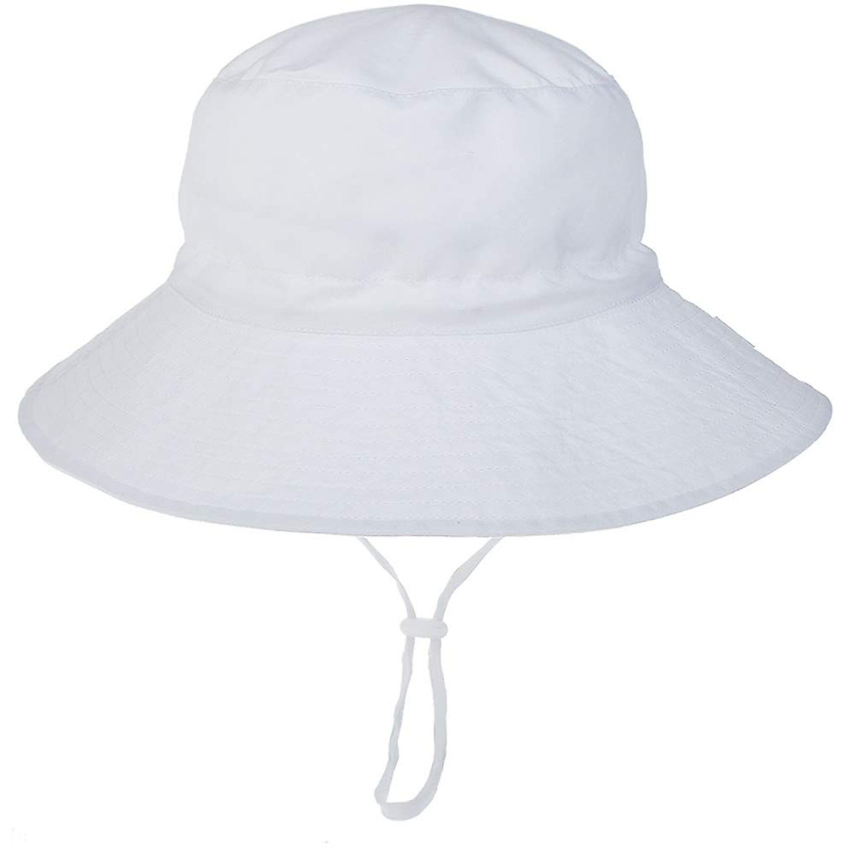 MaxNova Baby Sun Hat Toddler Summer UPF 50+ Baby Girl Bucket Hat Wide Brim Beach Hats for Baby Boys 6-12,12-24Months