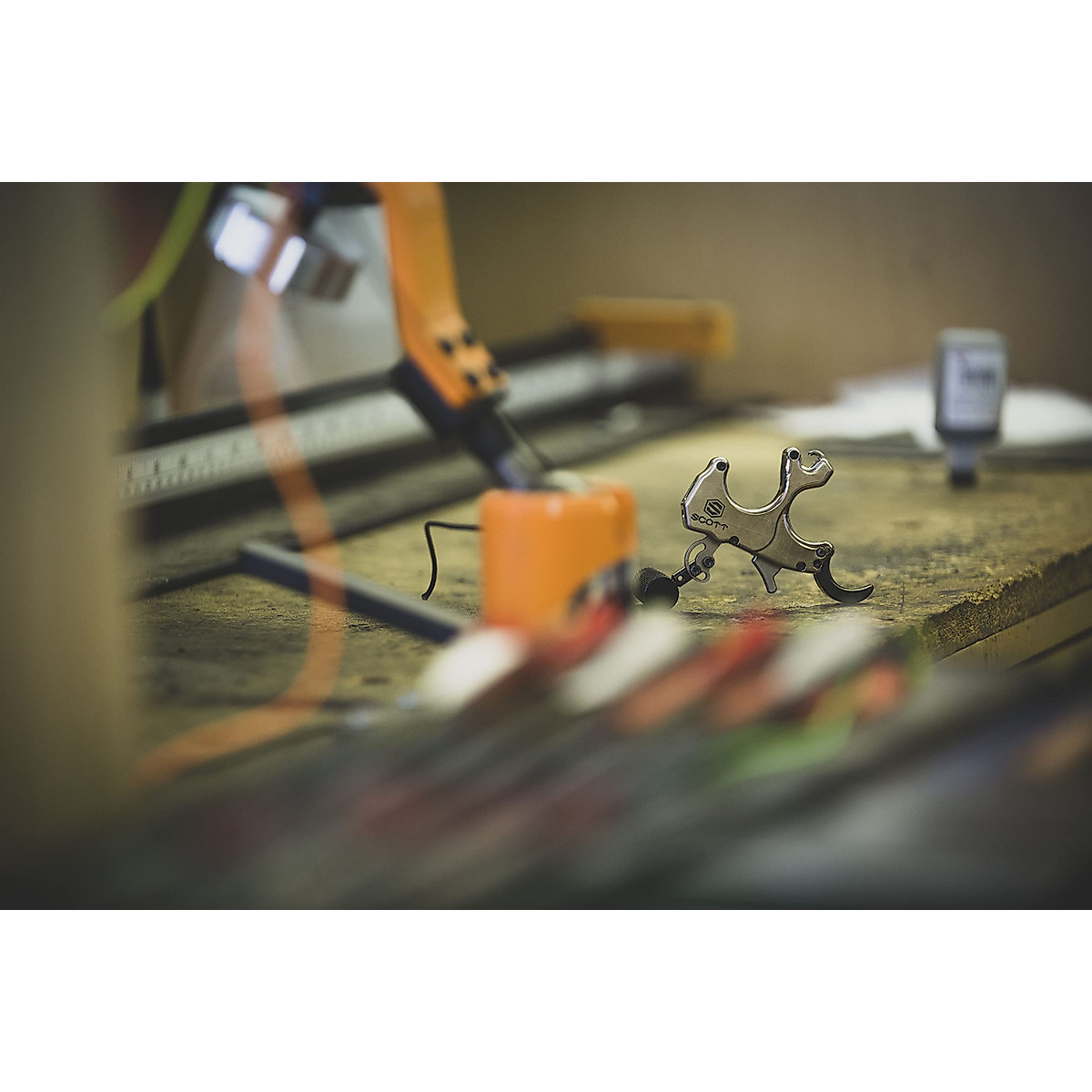 Scott Archery Apex, Thumb Trigger Release, Medium, Silver