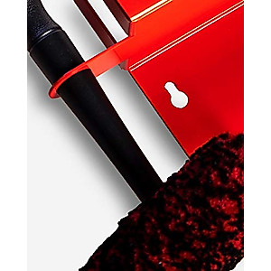 Adam's Brush Holder All Purpose Garage Shelf - Thick Gauge Steel Construction - Durable, All Metal System Safely Stores Your Detailing Brushes & Tools