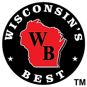 Wisconsin Cheese Company - Wisconsin Cheddar & Pepper Jack Cheese and Cracker Gift Box - 100% Wisconsin Cheese | Perfect for Parties, Charcuterie Boards and Birthday Gifts | Great Easter Gift for Cheese Lovers