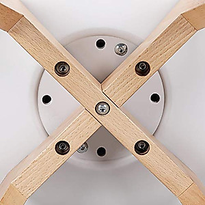 Yaheetech Dining Chairs DSW Chair Shell Lounge Plastic Side Chair Modern Mid Century Dining Room Living Room Bedroom Kitchen Chairs Accent Chair White,8Pcs