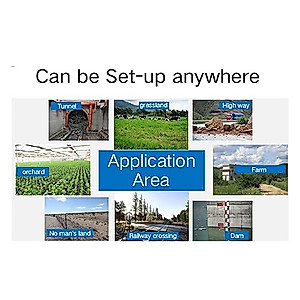 SEWMED 1080P HD Outdoor IP Wireless Security Bullet Camera with Solar Panel 4G/WiFi Home Security Protection Battery Power CCTV Surveillance Two Way Audio (WiFi+SD 64G)