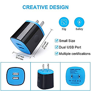 USB C Car Charger for Google Pixel 7/7 Pro 6/6 Pro/6a 5/5a 4/4a/4xl 3/3a/3xl 2/2xl XL, Samsung Galaxy S23 S22 S21 S20 A10e A11 A14, Car Charger Adapter Wall Charging Block Type C Fast Charging Cable