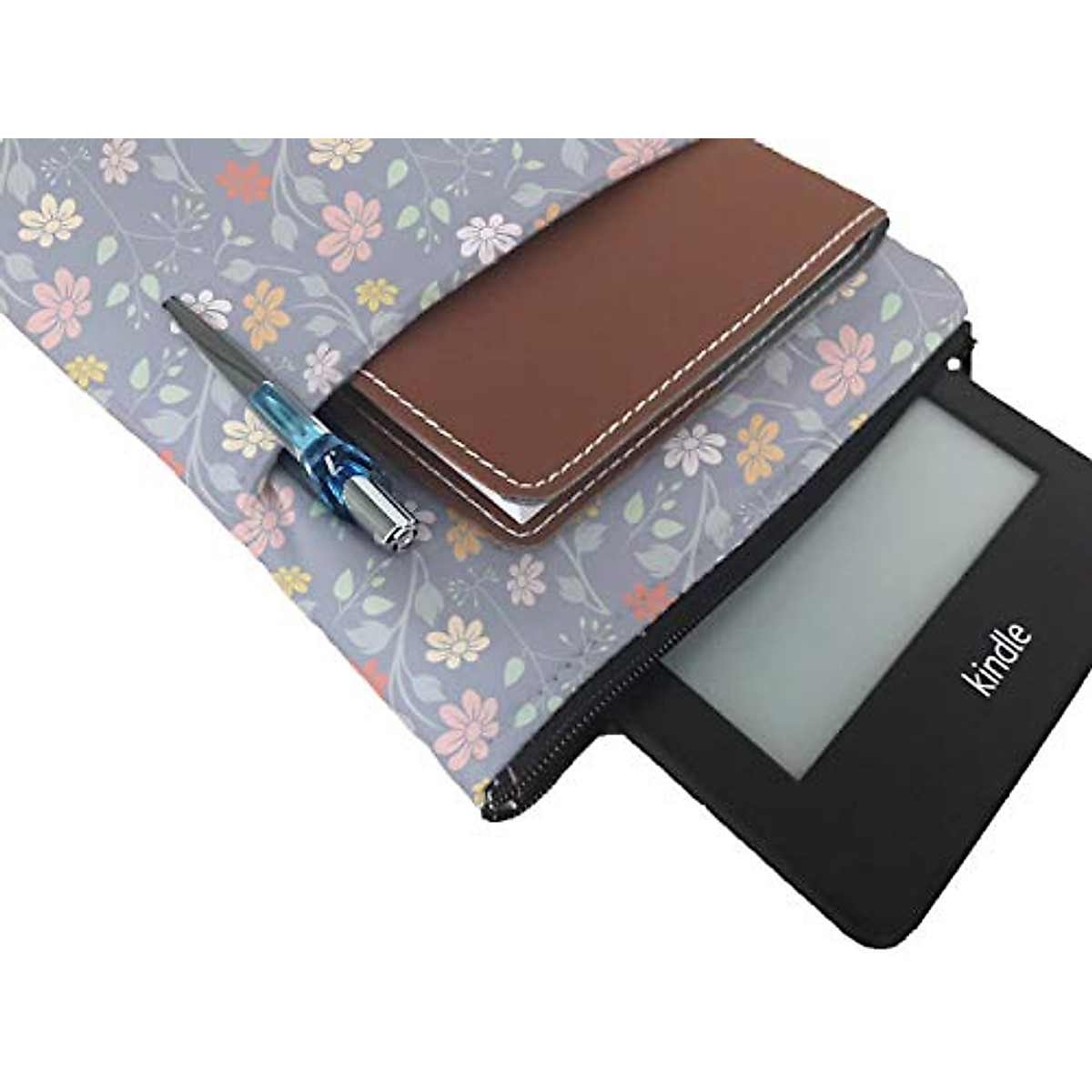 Little Flowers Book Sleeve - Book Cover for Hardcover and Paperback - Book Lover Gift - Notebooks and Pens Not Included