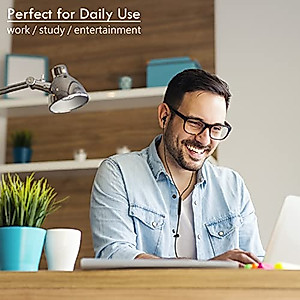 USB Earbuds with 8.2FT Extra Long Cord for Computer, in-Ear USB Headphone Headset with Mic Compatible with Laptop, Desktop PC, Notebook & Chromebook, Noise-isolation & Lightweight, CGS-W7