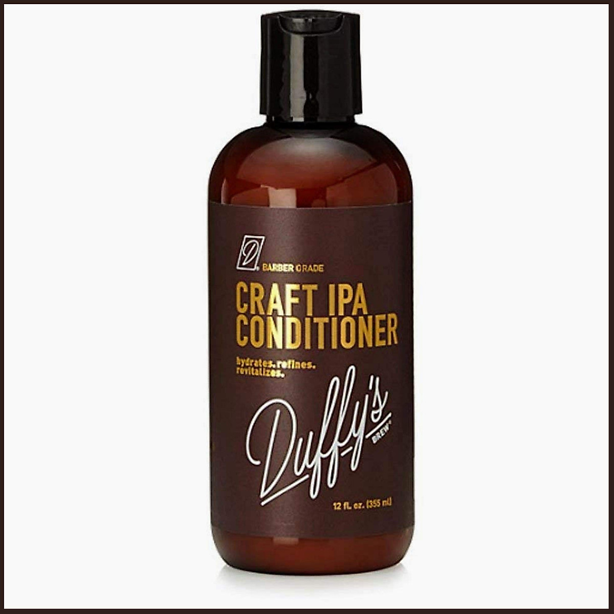 Duffy's Brew Craft Beer Conditioner and Shampoo, 2-Pack Hair Care Kit that Moisturizes, Nourishes, Seals, Protects and is Color Safe