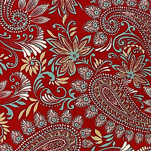 RSH DECOR Indoor Outdoor 3 Piece Tufted Wicker Settee and Chair Cushion Set, All Weather, Water & Fade Resistant Polyester Fabric, 1 Loveseat Cushion 41”x19” & 2 U-Shape Chair Cushion 19”x19”