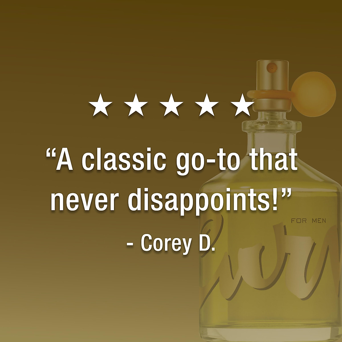 Men's Cologne Fragrance Spray by Curve, Spicy Wood Magnetic Scent for Day or Night, 6.8 Fl Oz