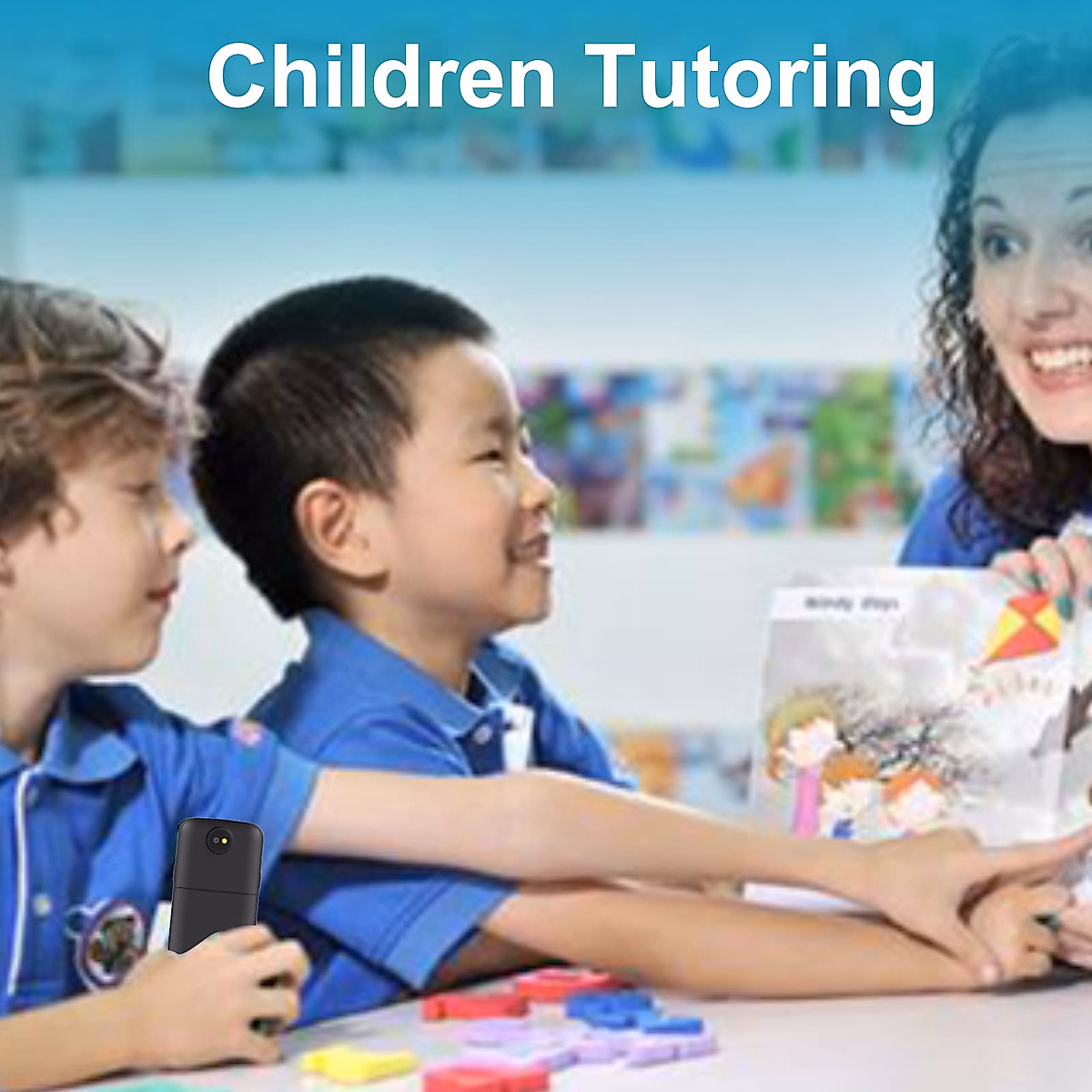 Language Voice Translator Device Portable Smart Translator Two Way Online 138 Languages Real Time - Black