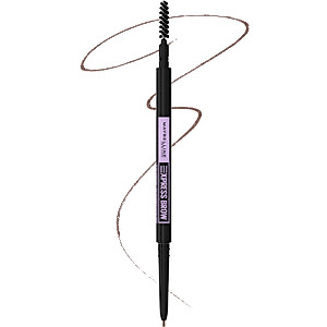 Maybelline New York Brow Ultra Slim Defining Eyebrow Pencil, Soft Brown, 0.003 oz.