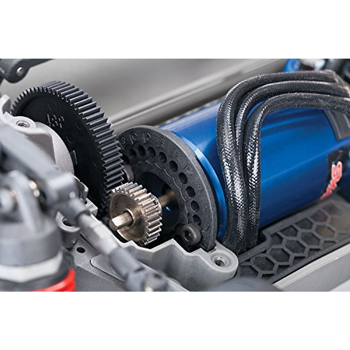 Traxxas 83076-4 Automobile Electric AWD Remote Control Brushless 4-Tec 2.0 VXL Race Car Chassis with TQi 2.4GHz radio and TSM, Size 1/10