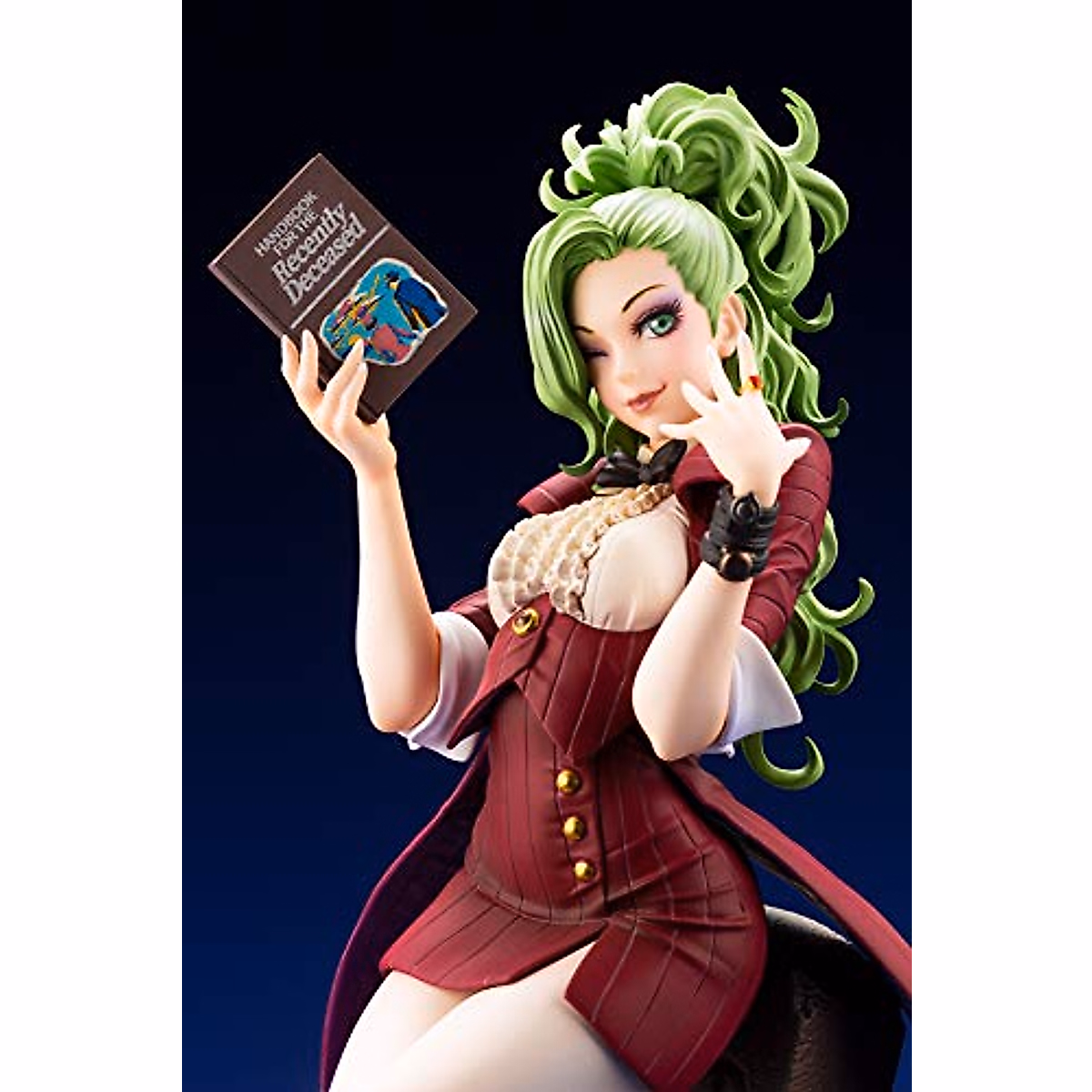 Kotobukiya Beetlejuice (Red Tuxedo Limited Version) Bishoujo Statue, Multicolor