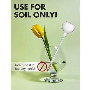 moistenland Moisture Meter for Plants, Soil Moisture Meter, Moisture Meter for Garden, Farming, No Batteries Required