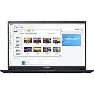 ASUS® VivoBook 15 F513 Laptop, 15.6" Screen, Intel® Core™ i5, 16GB Memory, 256GB Solid State Drive, Windows® 10 Home, Star Black, F513EA-OS56 & Bundle Swanky Cable HDMI Cable