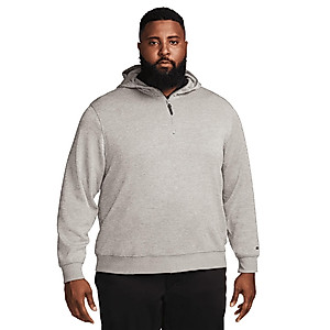 Nike Dri-FIT Men's Golf Hoodie (as1, alpha, m, regular, regular, Dust/White/Dust/Brushed Silver)