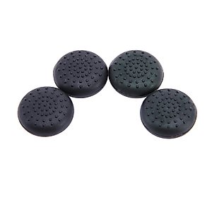Replacement TPU Silicone Analog Controller Joystick Thumb Stick Grip Cap Cover for Nintendo Switch NS Joy-Con (Black)