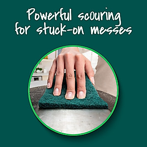 Scotch-Brite Heavy Duty Scour Pads, Scouring Pads for Kitchen and Dish Cleaning, 8 Pads