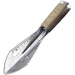 Snow Shovel for Driveway - Tool Stainless Shovel Garden Garden W Detector Steel Digging Tools & Home Improvement