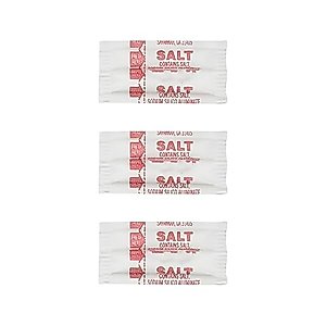 Perfect Stix Iodized Salt Packets - .6 Grams - 1000 Packets (Packaging may vary.)